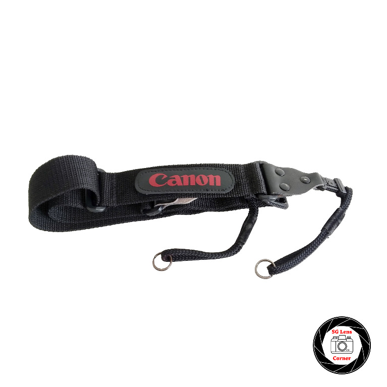 Vintage Canon camera strap, Photography, Cameras on Carousell