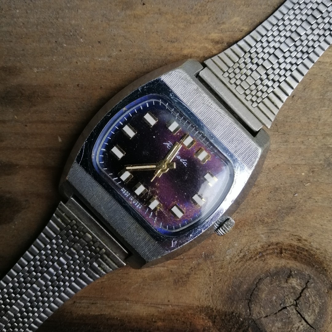 Vintage TV Rajeta 1980s Russian Watch, Women's Fashion, Jewelry ...