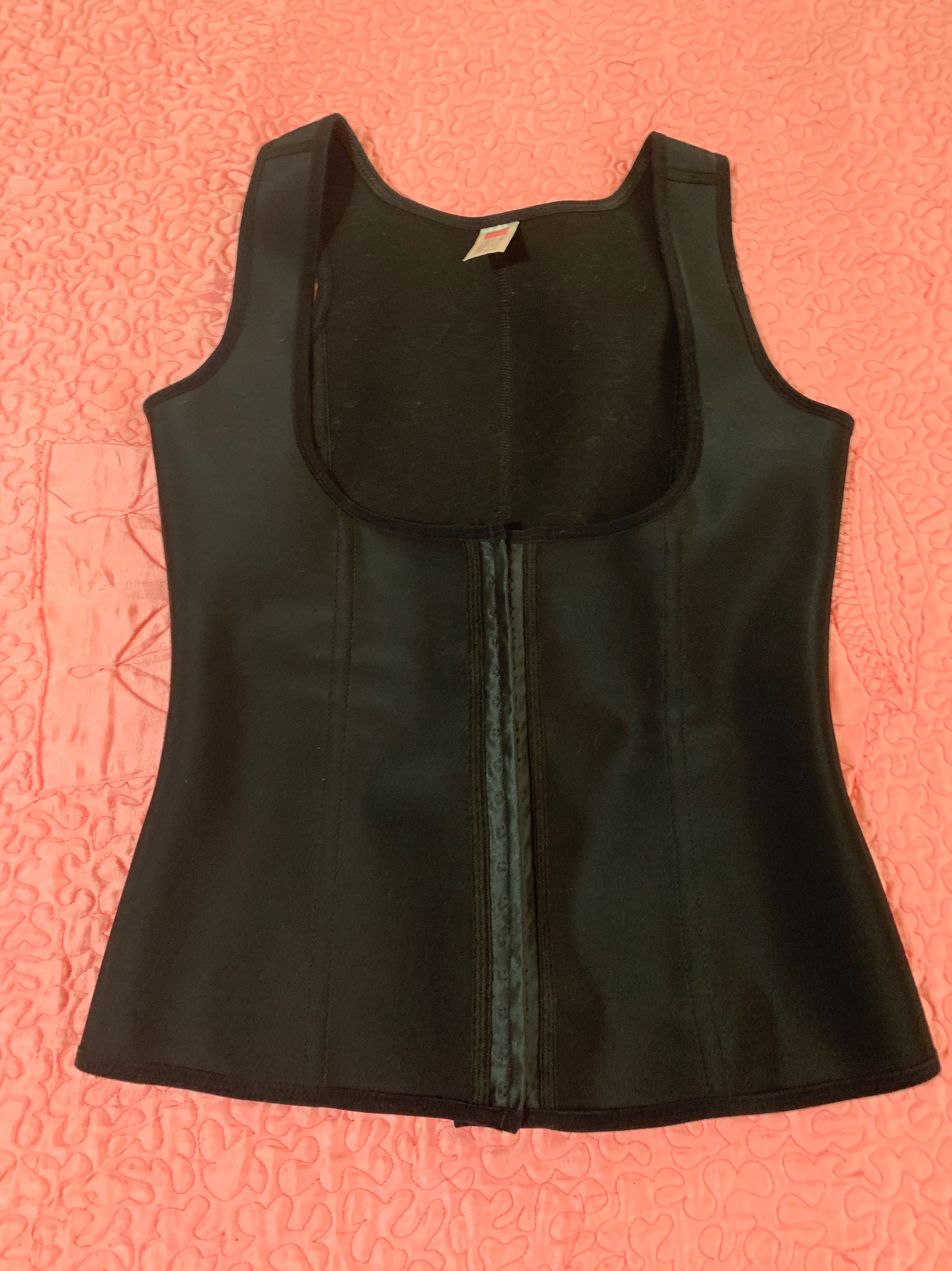 Waist trainer 4 steel bones fullback thick strap, Women's Fashion, New ...