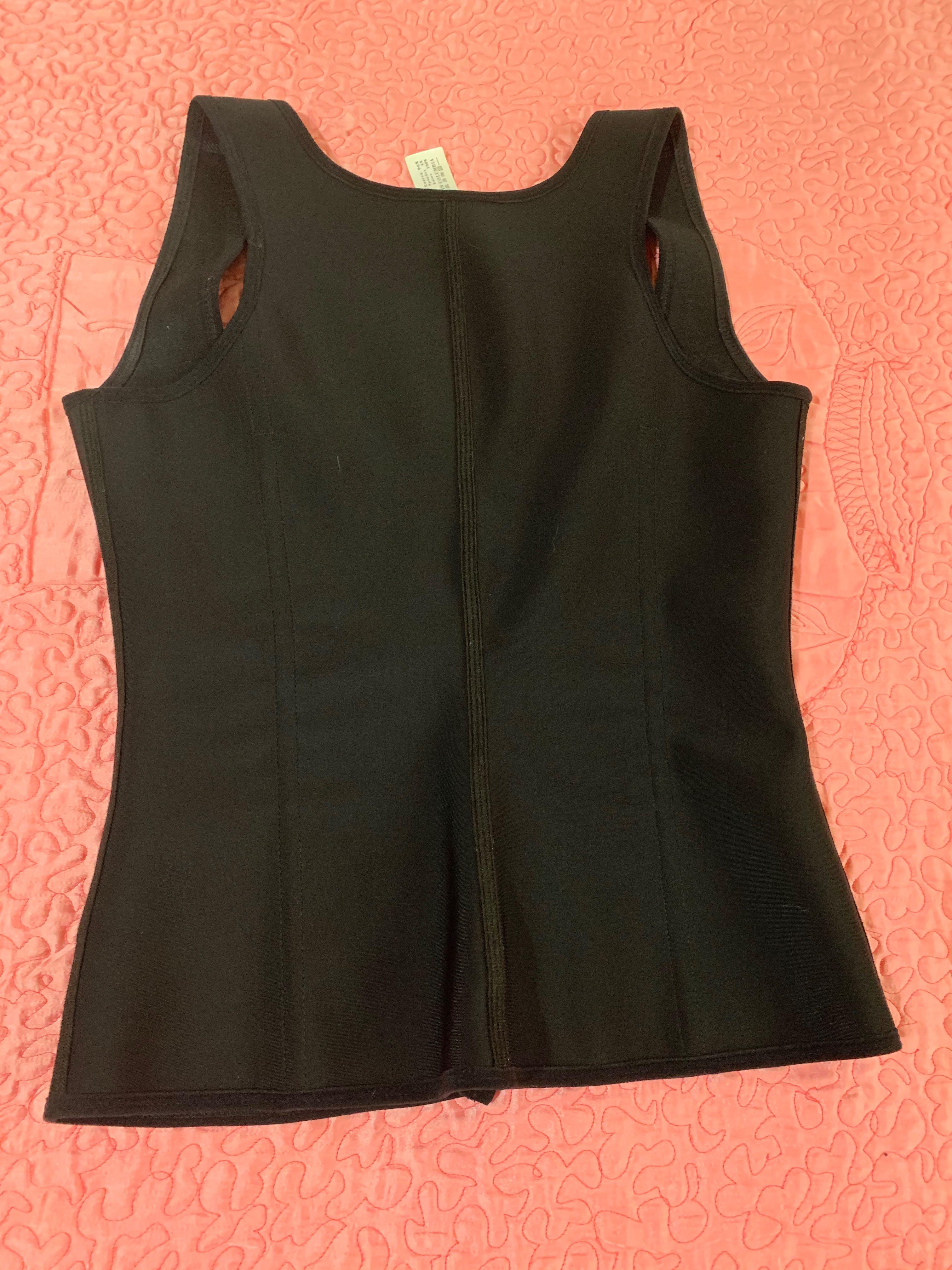 Waist trainer 4 steel bones fullback thick strap, Women's Fashion, New ...