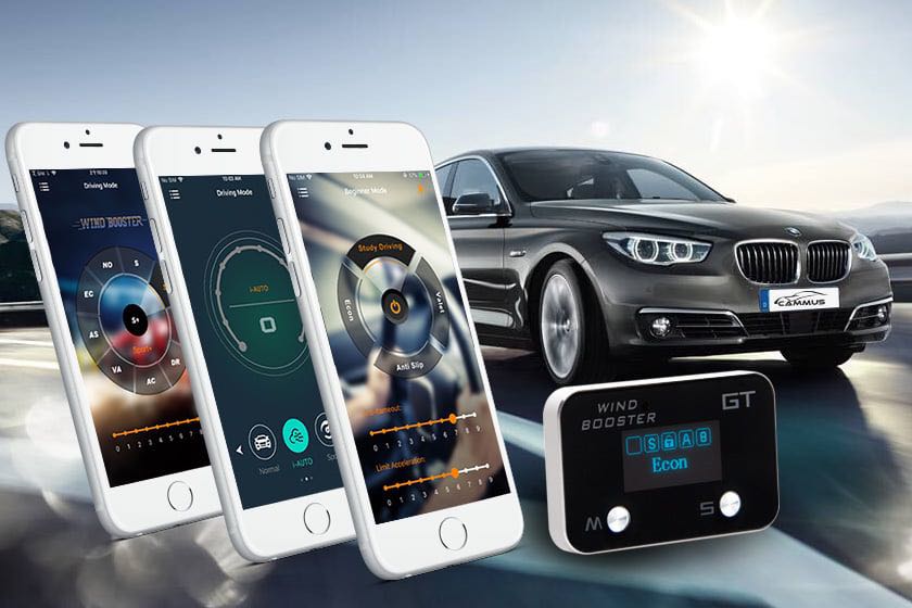 Wind Booster 9-Mode Throttle Controller with Smart Phone App w ...