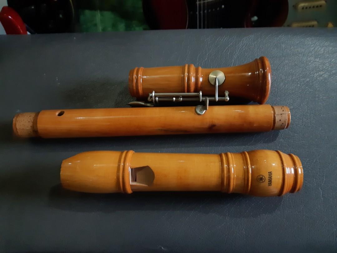 Yamaha wooden recorder, Hobbies & Toys, Music & Media, Musical ...