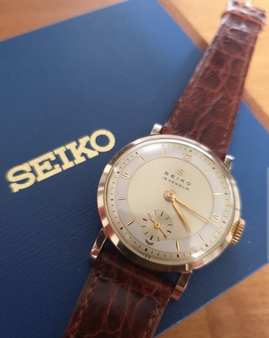 1950s Seiko Super Small Seconds, Men's Fashion, Watches & Accessories ...