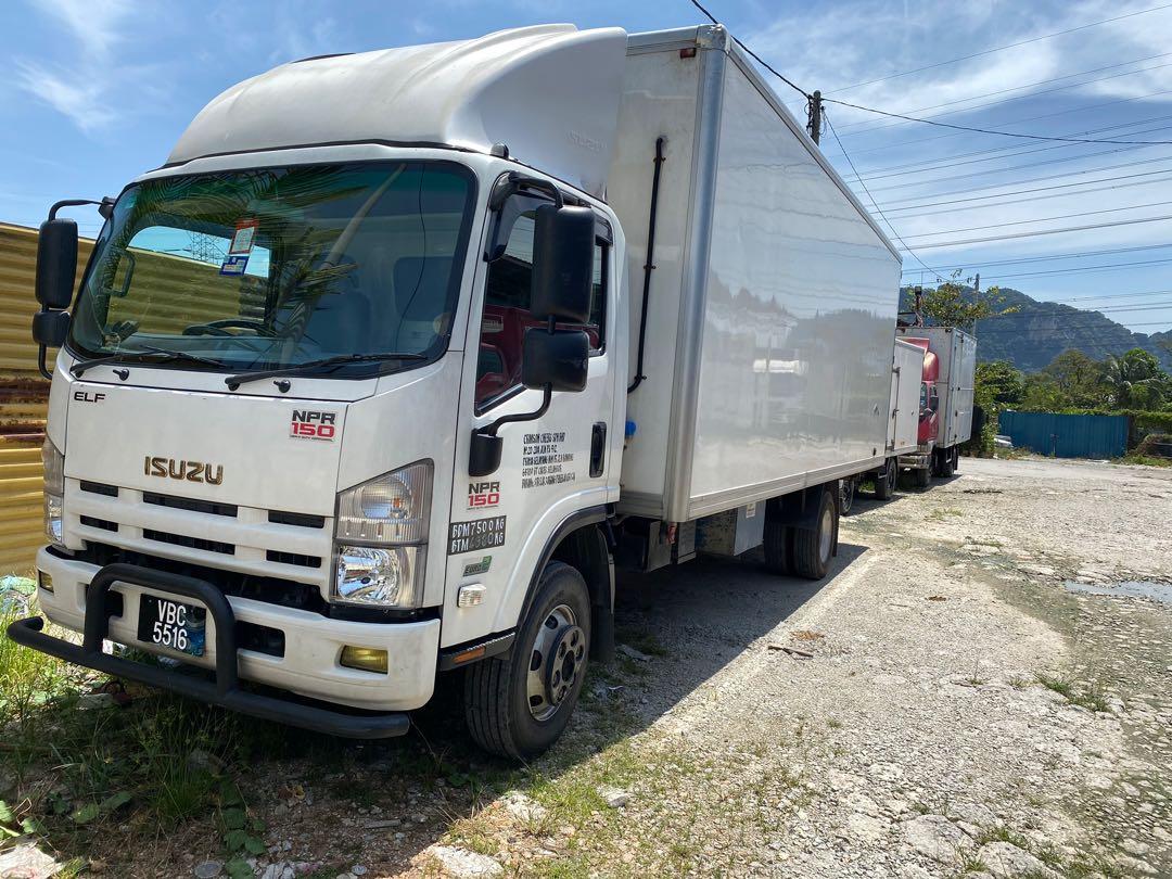 1 ton luton box Lorry truck for rent, Cars, Cars for Sale on Carousell