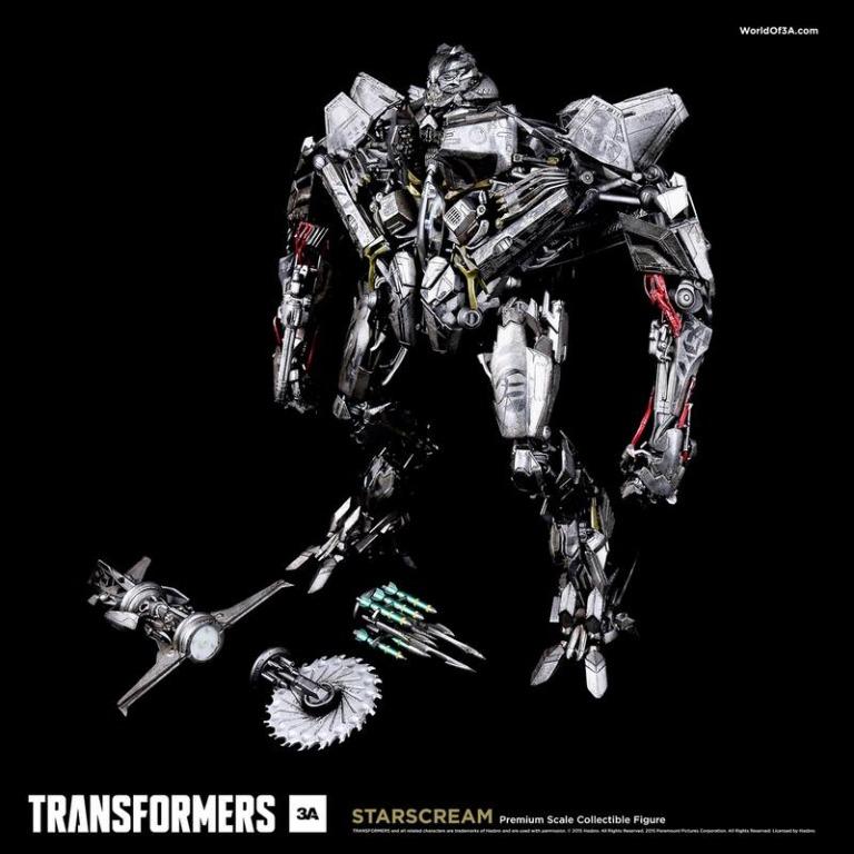 全新啡盒未開封 3A Threezero ThreeA Transformers Starscream 星星叫 網版 特別版 變形金剛 ...