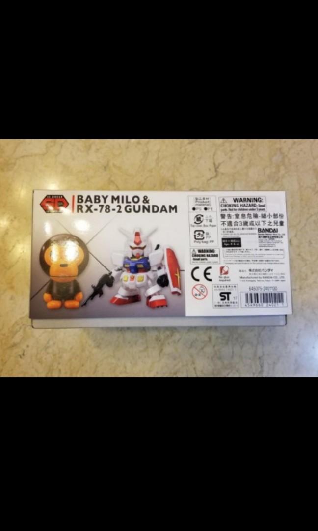 賣全新 Baby milo gundam, sd rx-78-2, 興趣及遊戲, 玩具 & 遊戲類 - Carousell
