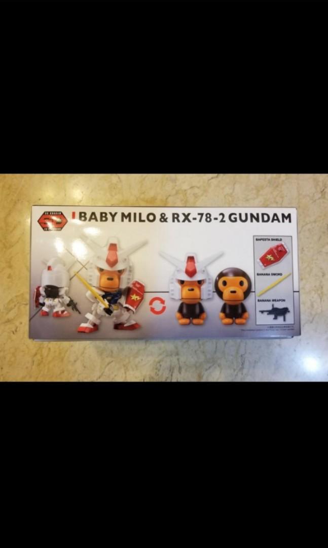 賣全新 Baby milo gundam, sd rx-78-2, 興趣及遊戲, 玩具 & 遊戲類 - Carousell