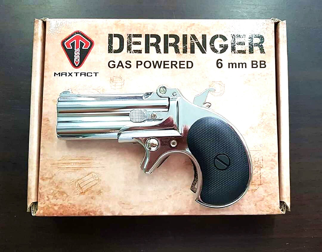Airsoft Derringer Gas Operated Pistol on Carousell