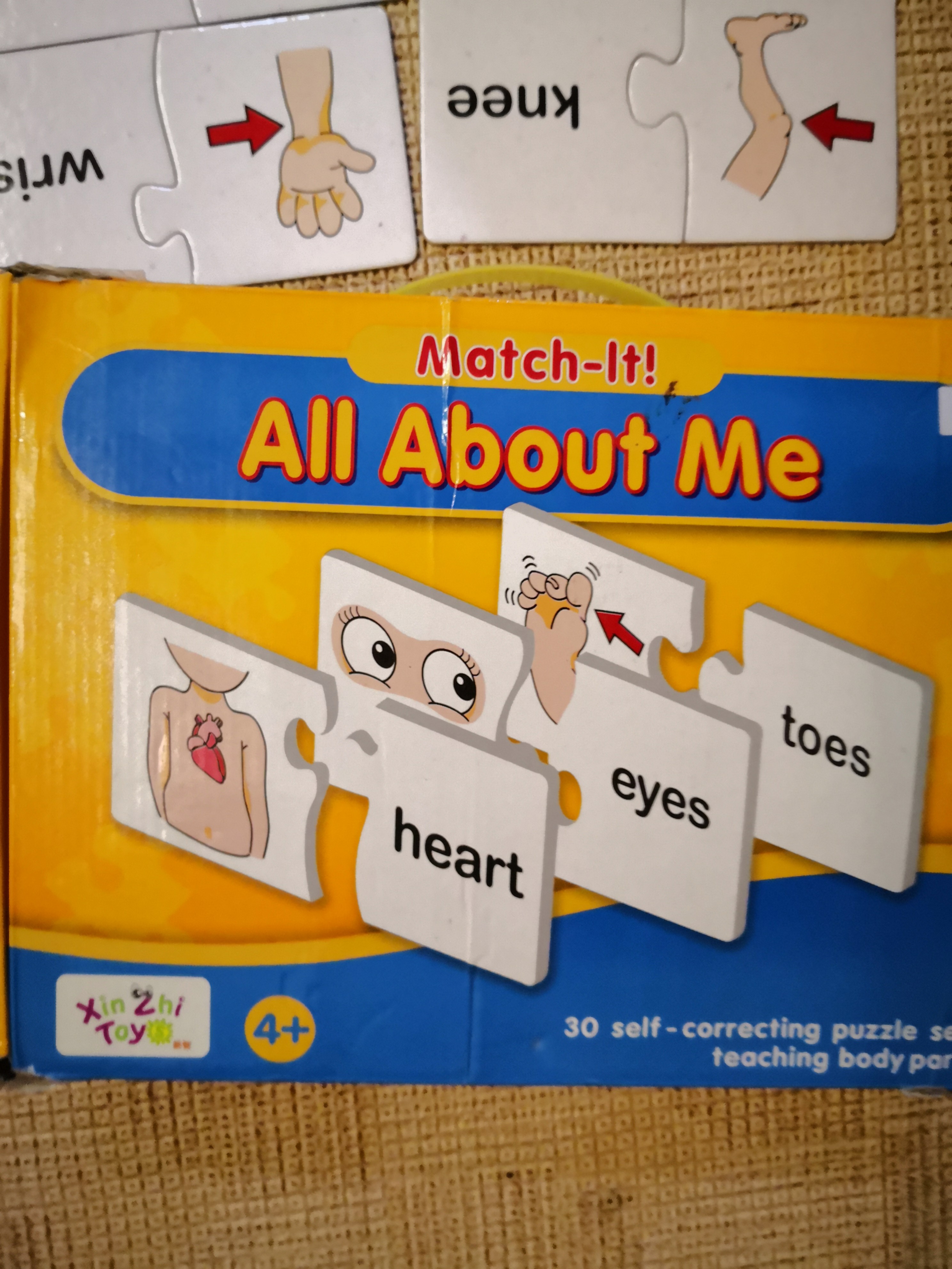 All About Me (Body parts Puzzle), Hobbies & Toys, Toys & Games on Carousell