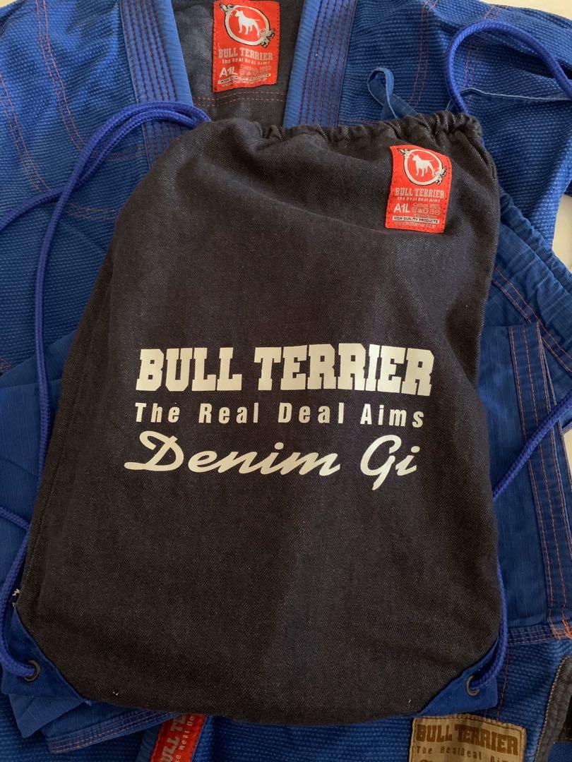 BJJ Bull Terrier Gi (Denim) Version, Health & Nutrition, Health ...