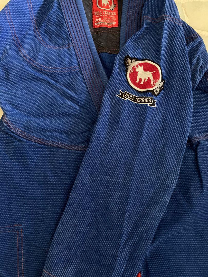 BJJ Bull Terrier Gi (Denim) Version, Health & Nutrition, Health ...