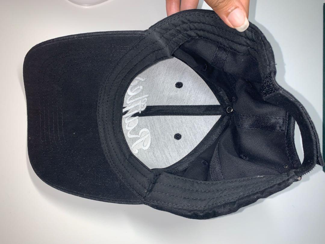 Black Raffles cap, Women's Fashion, Accessories, Caps & Hats on Carousell