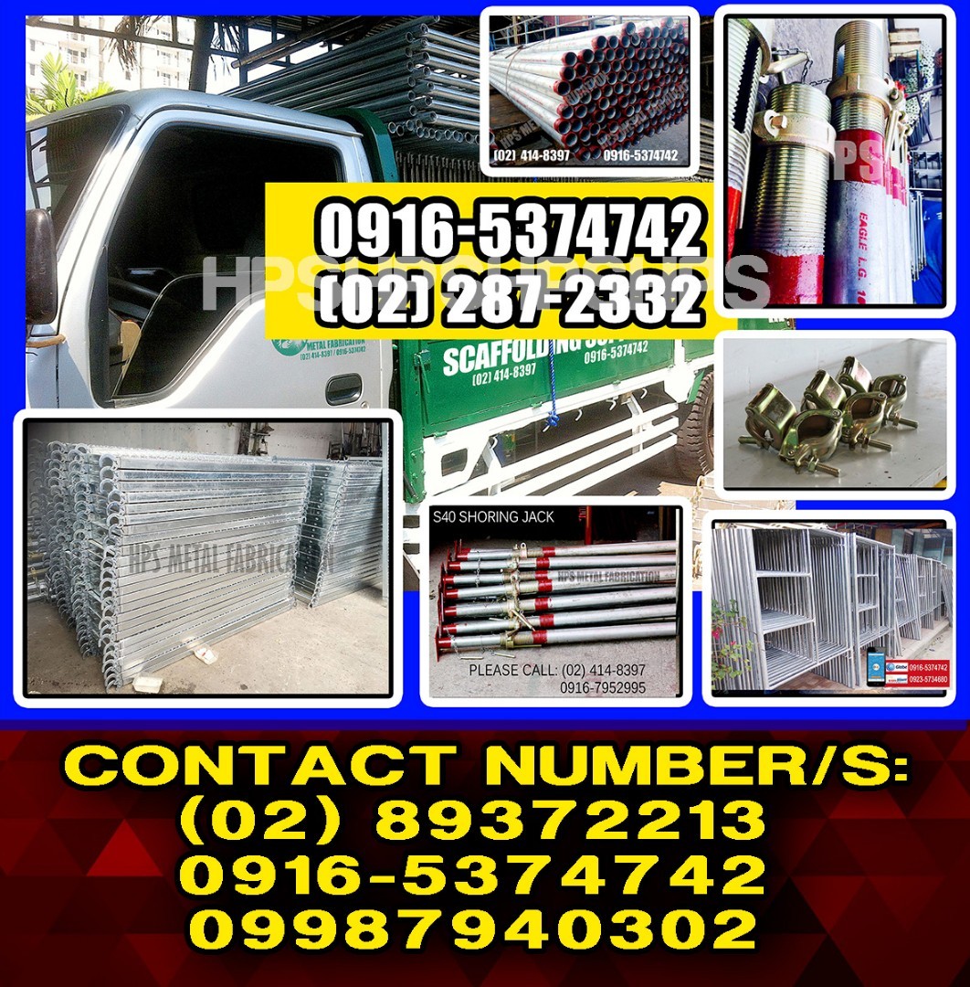 Catwalk Scaffolding Gi Pipe Shoring Jack Base Jack U Head Swivel Clamp ...