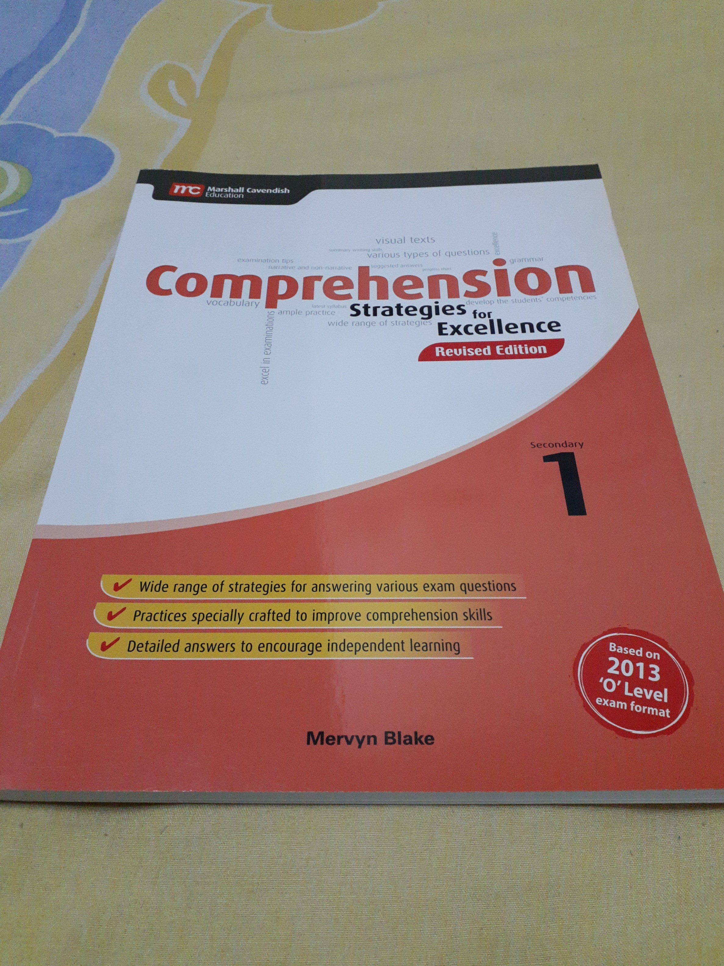 ENGLISH COMPREHENSION SEC 1 - Strategies for Excellence by MARSHALL ...