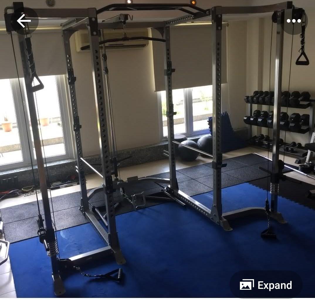 Force USA Power Rack + Lat/Row + crossover, Sports Equipment, Exercise ...