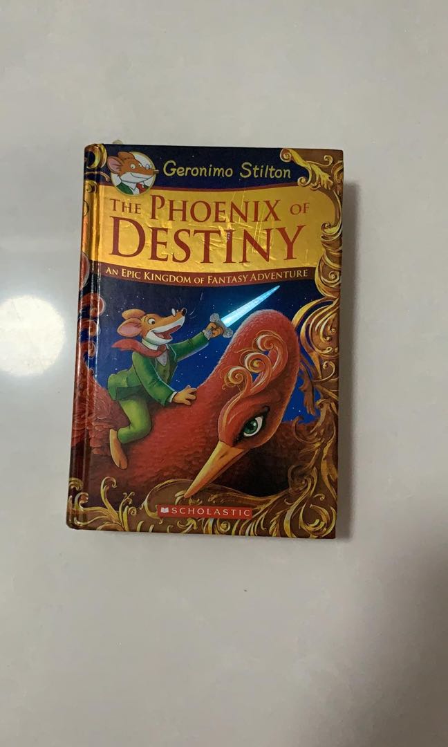 Geronimo Stilton The Phoenix of Destiny, Hobbies & Toys, Books ...