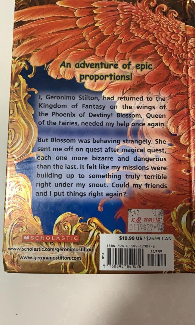 Geronimo Stilton The Phoenix of Destiny, Hobbies & Toys, Books ...