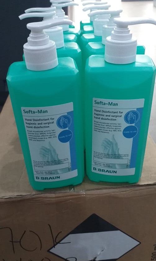 Hospital grade Hand disinfectant 500ml, Beauty & Personal Care ...