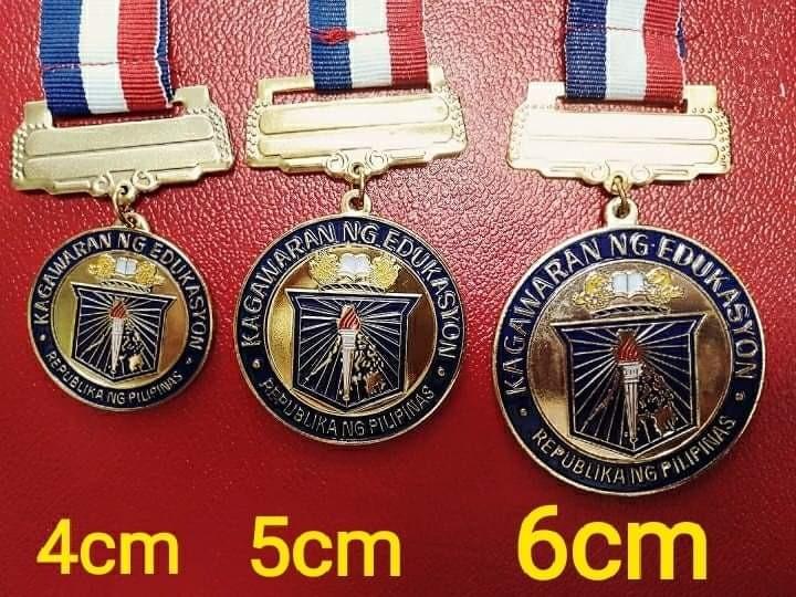 KAGAWARAN Medals Deped medals Graduation medals Recognition Medals ...
