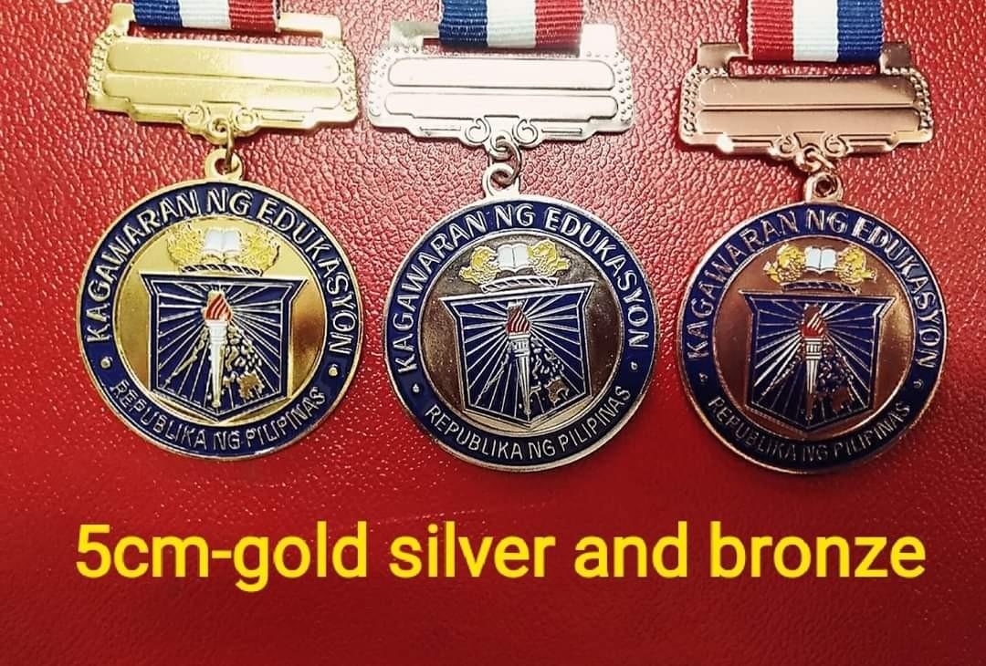 KAGAWARAN Medals Deped medals Graduation medals Recognition Medals ...