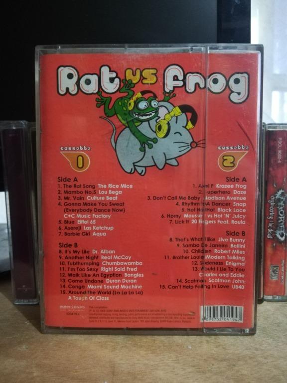 Kaset Rat VS Frog Dance - 30 Dance Hits 2005 (2 Kaset dalam 1 album ...