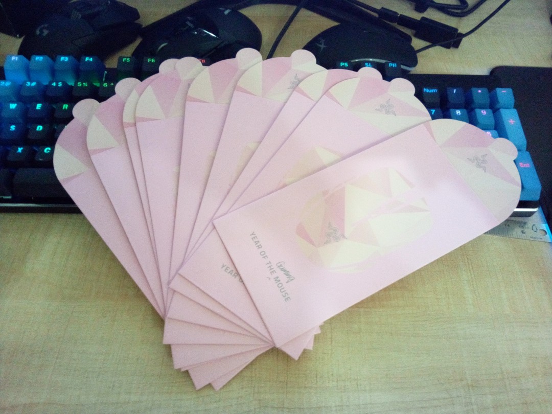 Limited Edition Razer Ang Bao Red Packet, Everything Else on Carousell