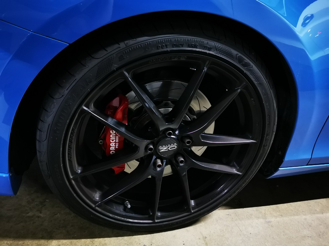 Oz Racing Leggera 19-inch Rims with Tyre, Car Accessories, Tyres & Rims ...