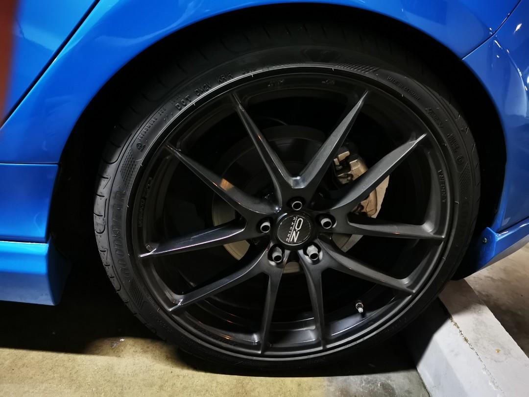 Oz Racing Leggera 19-inch Rims with Tyre, Car Accessories, Tyres & Rims ...