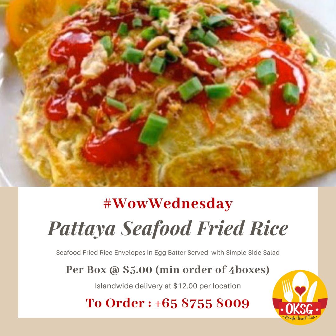 Pattaya Seafood Fried Rice, Food & Drinks, Rice & Noodles on Carousell