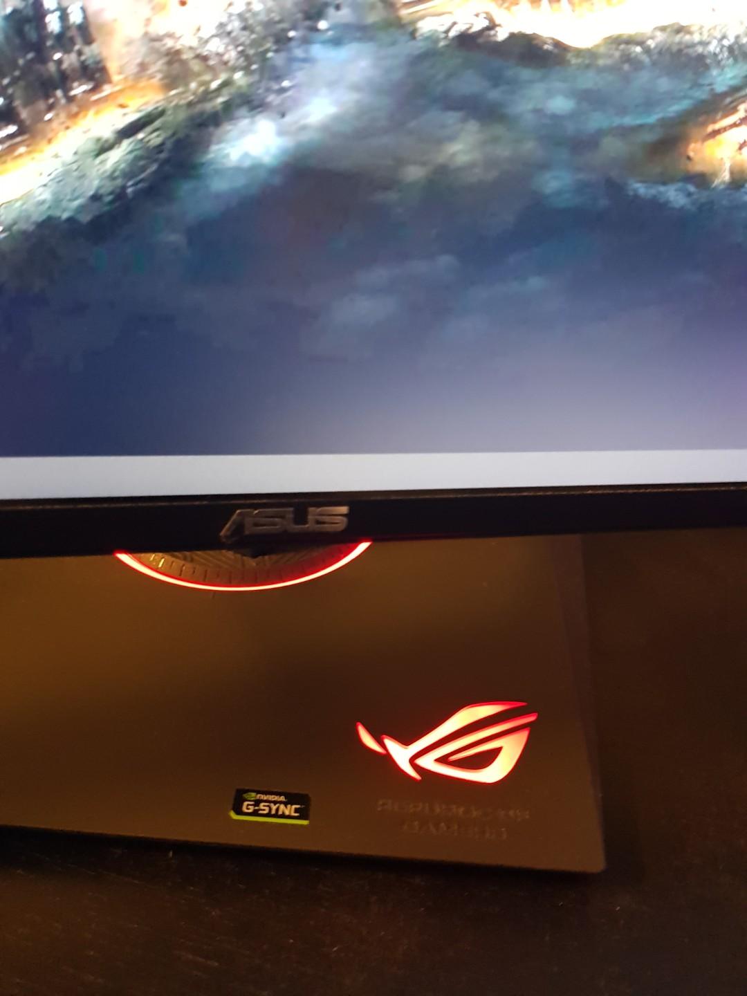 PG279Q ASUS ROG MONITOR, Computers & Tech, Parts & Accessories, Monitor Screens on Carousell