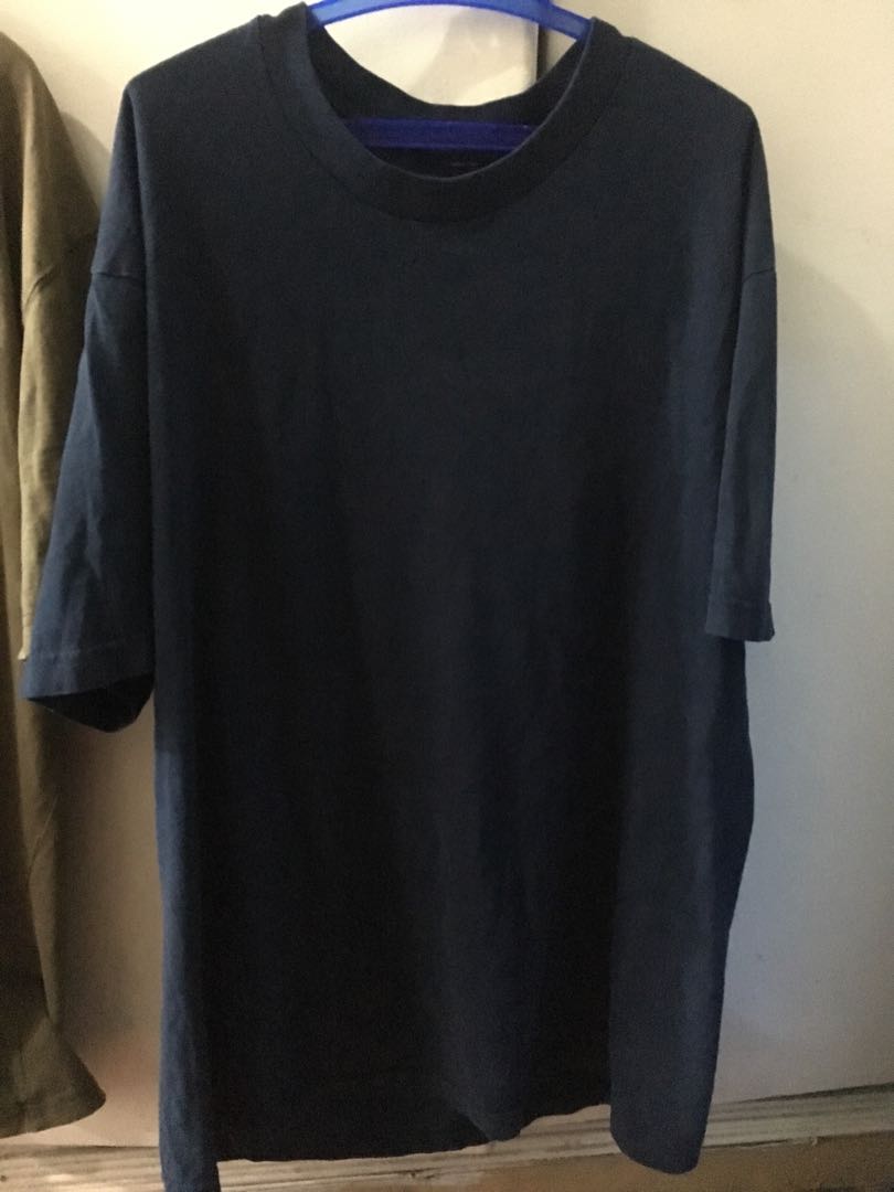 PRO CLUB NAVY BLUE LARGE, Men's Fashion, Tops & Sets, Tshirts & Polo ...