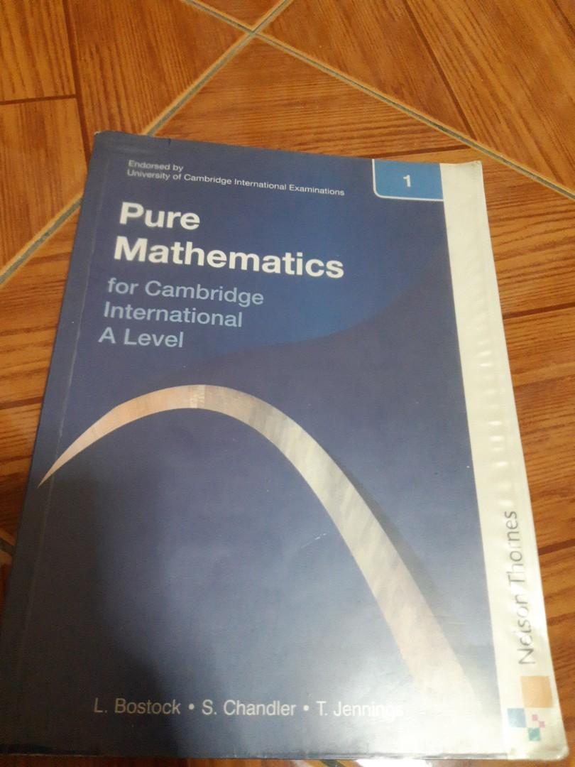 PURE MATHEMATICS for Cambridge International A Level 1,2&3, Hobbies ...