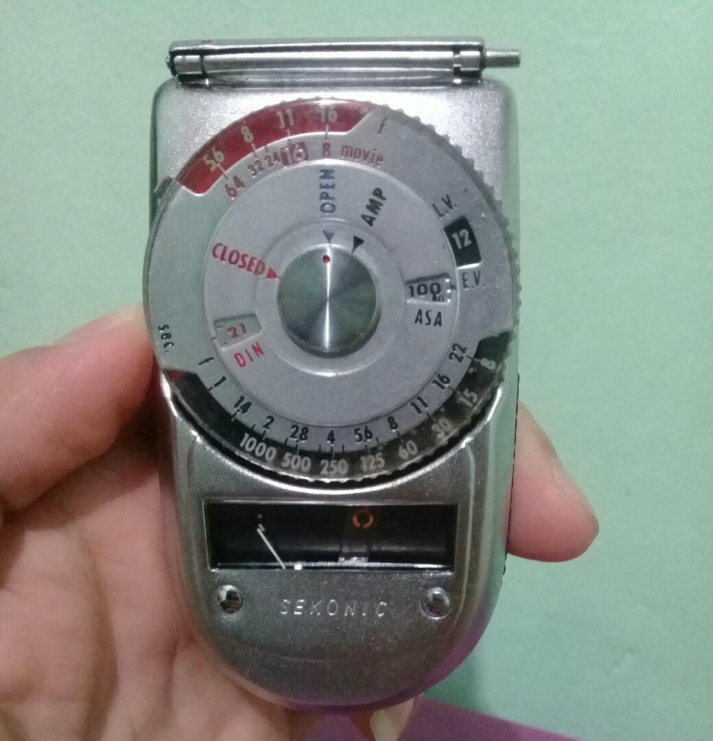 Sekonic Auto Leader Light Meter Model 38., Photography, Photography ...