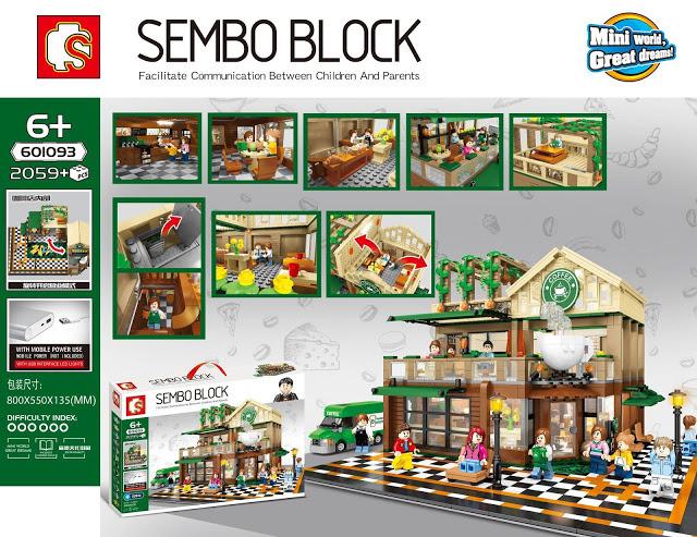 Sembo Block Starbucks Coffee Restaurant Shop Store Grocery House Street ...