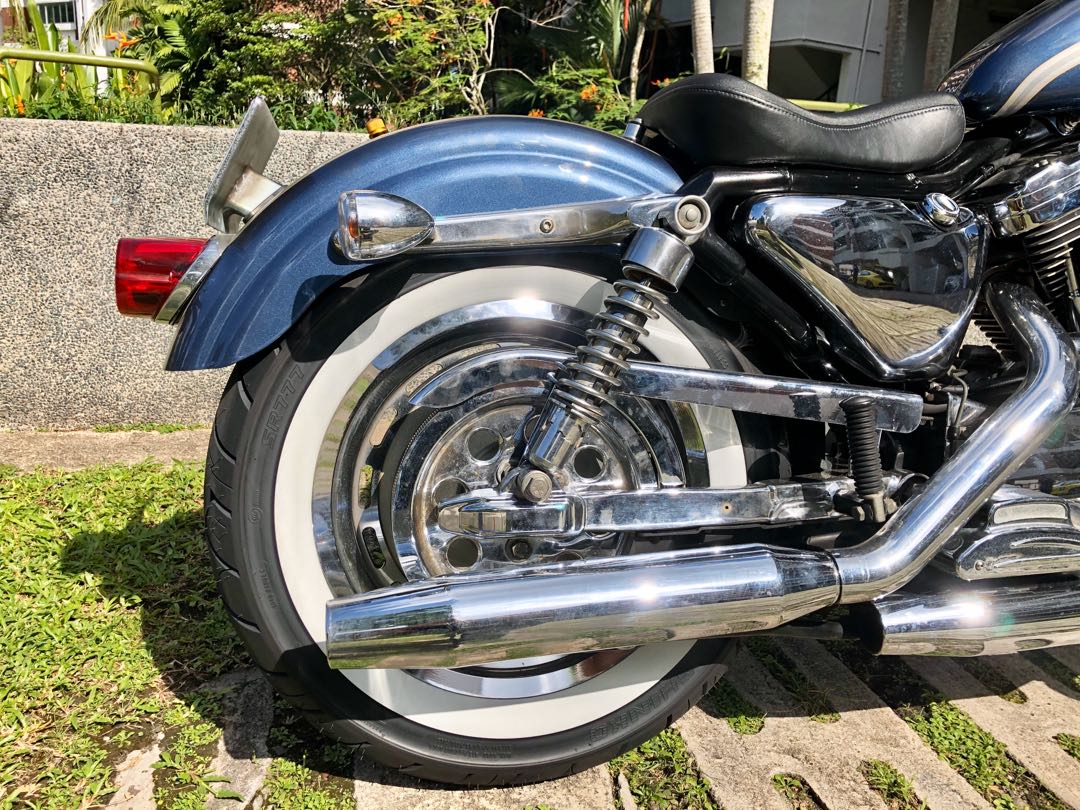 Shinko SR777 White Wall Tyre, Motorcycles, Motorcycle Accessories on ...