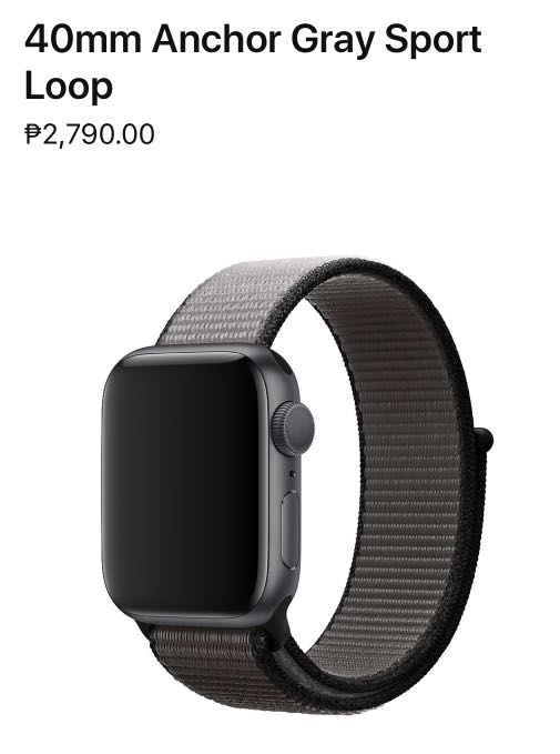 Smart loop apple watch band 44mm, Audio, Portable Audio Accessories on ...