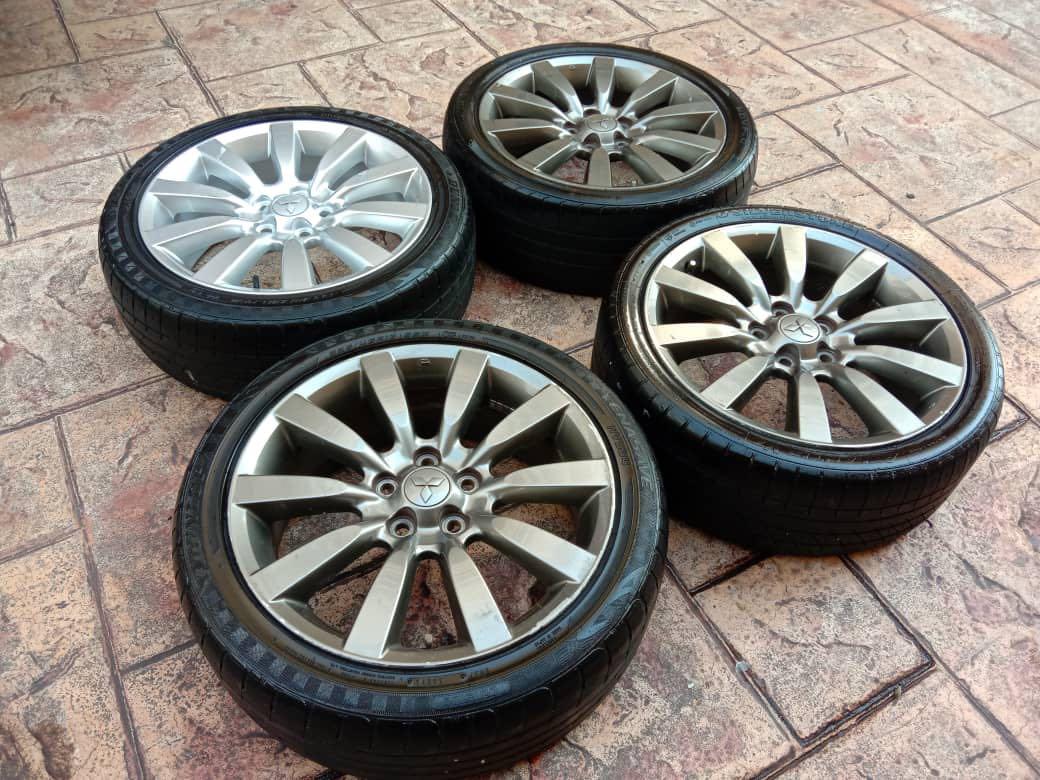 Sport rim Original Lancer GT 18, Auto Accessories on Carousell