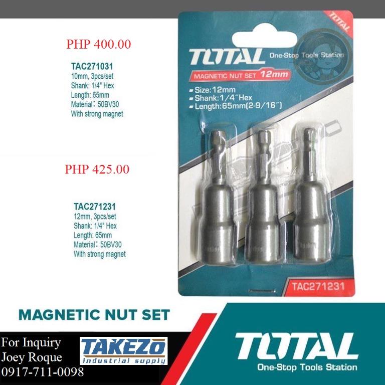 Total Magnetic Nut Set, Commercial & Industrial, Construction Tools ...