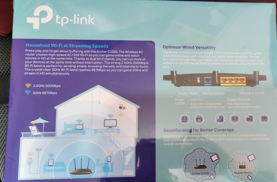 TP-LINK ROUTER, 電腦＆科技, 電腦周邊及配件, Wifi及上網相關產品 - Carousell