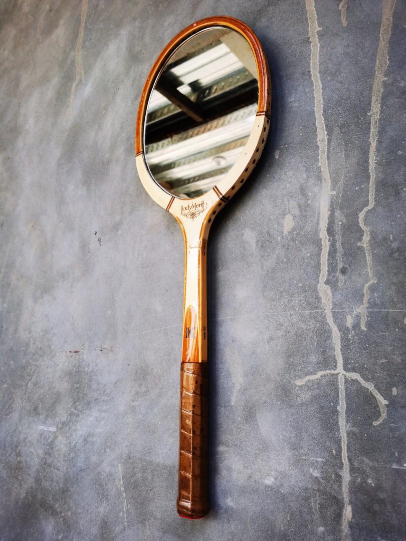 Vintage tennis Racket Mirror, Hobbies & Toys, Stationary & Craft, Art ...