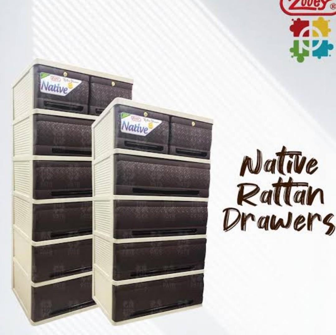 Zooey Native Rattan 6Layer 7drawer (selected area in Bacoor ...
