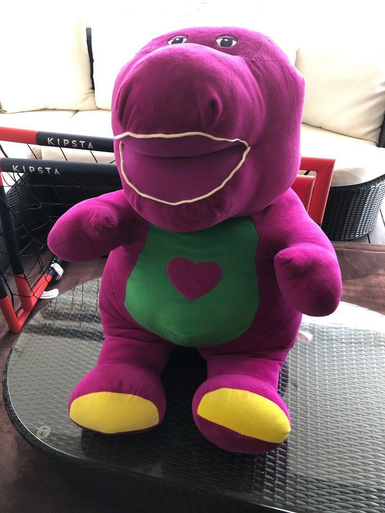 Barney Soft Toy, Hobbies & Toys, Toys & Games on Carousell