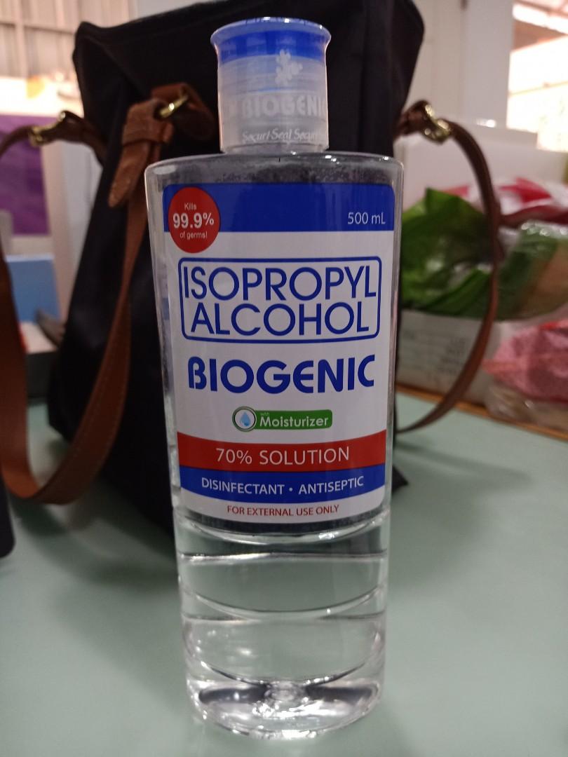 Biogenic Isoprohyl Alcohol (70% protection ), Health & Nutrition ...