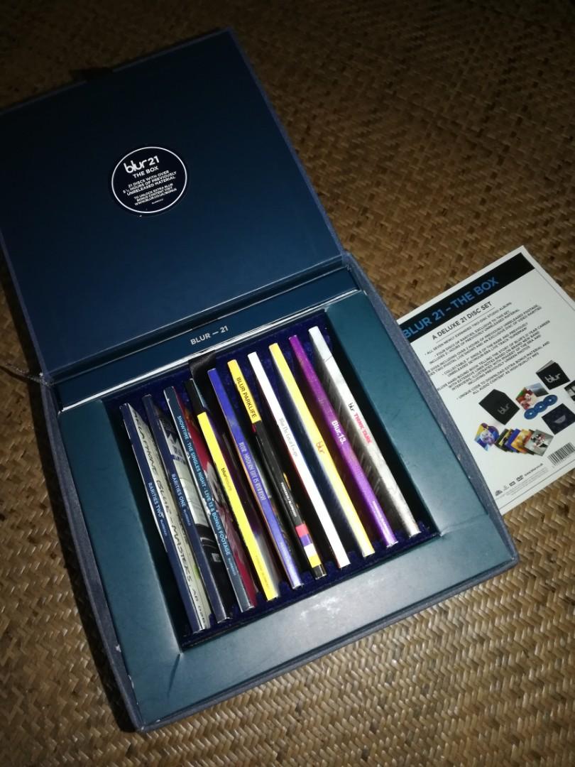 blur cd box set