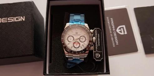 Chronograph (VK63 Seiko Meca-Quartz) Sapphire Crystal Ceramic Bezel ...