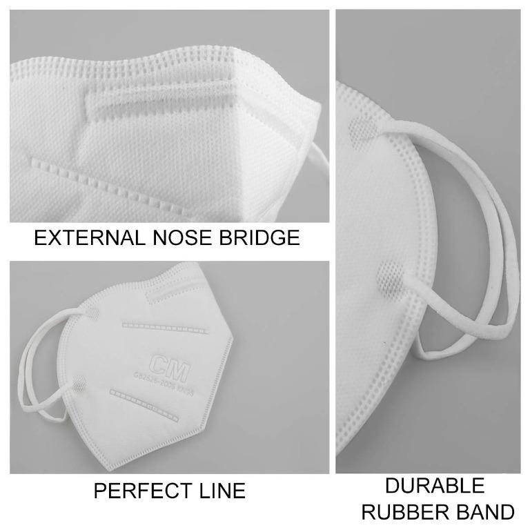 CM N95 RESPIRATOR FACE MASK, Beauty & Personal Care, Face, Face Care on ...