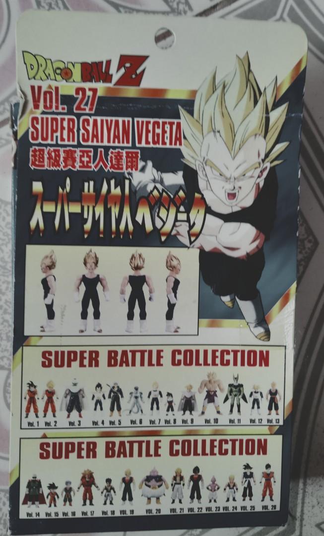Dragon Ball Z Super Battle Collection Vol 27 Vegeta, Hobbies & Toys ...