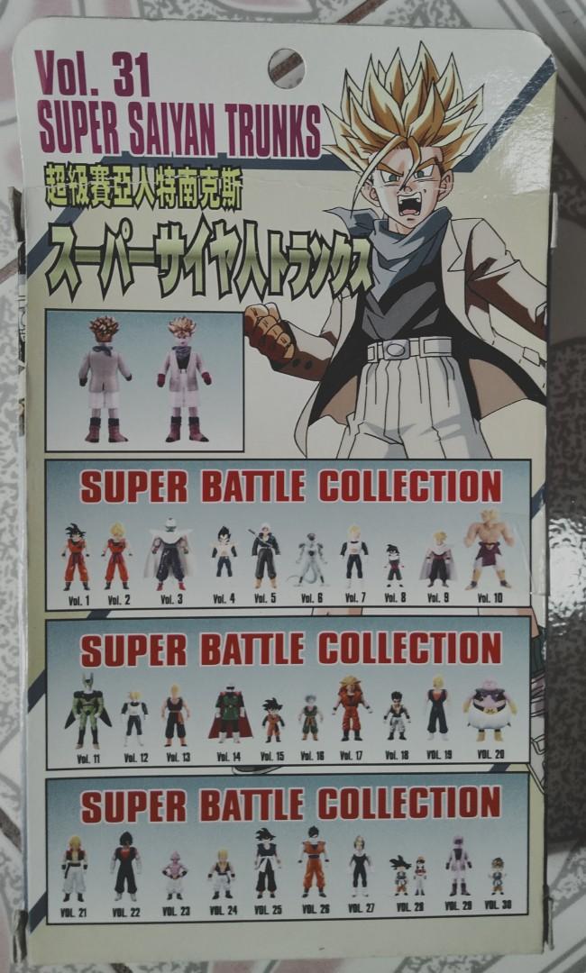 Dragon Ball Z Super Battle Collection Vol 31 Trunks, Hobbies & Toys ...