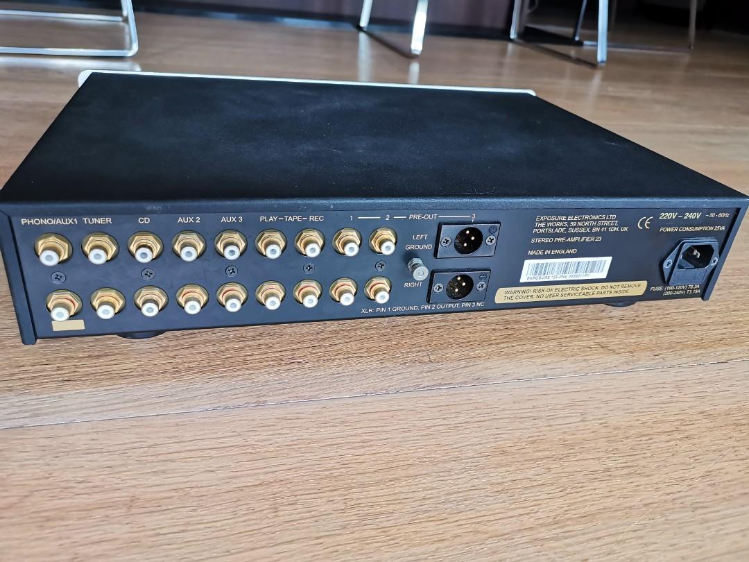 Exposure pre-amplifier XXIII(23), Audio, Other Audio Equipment on Carousell
