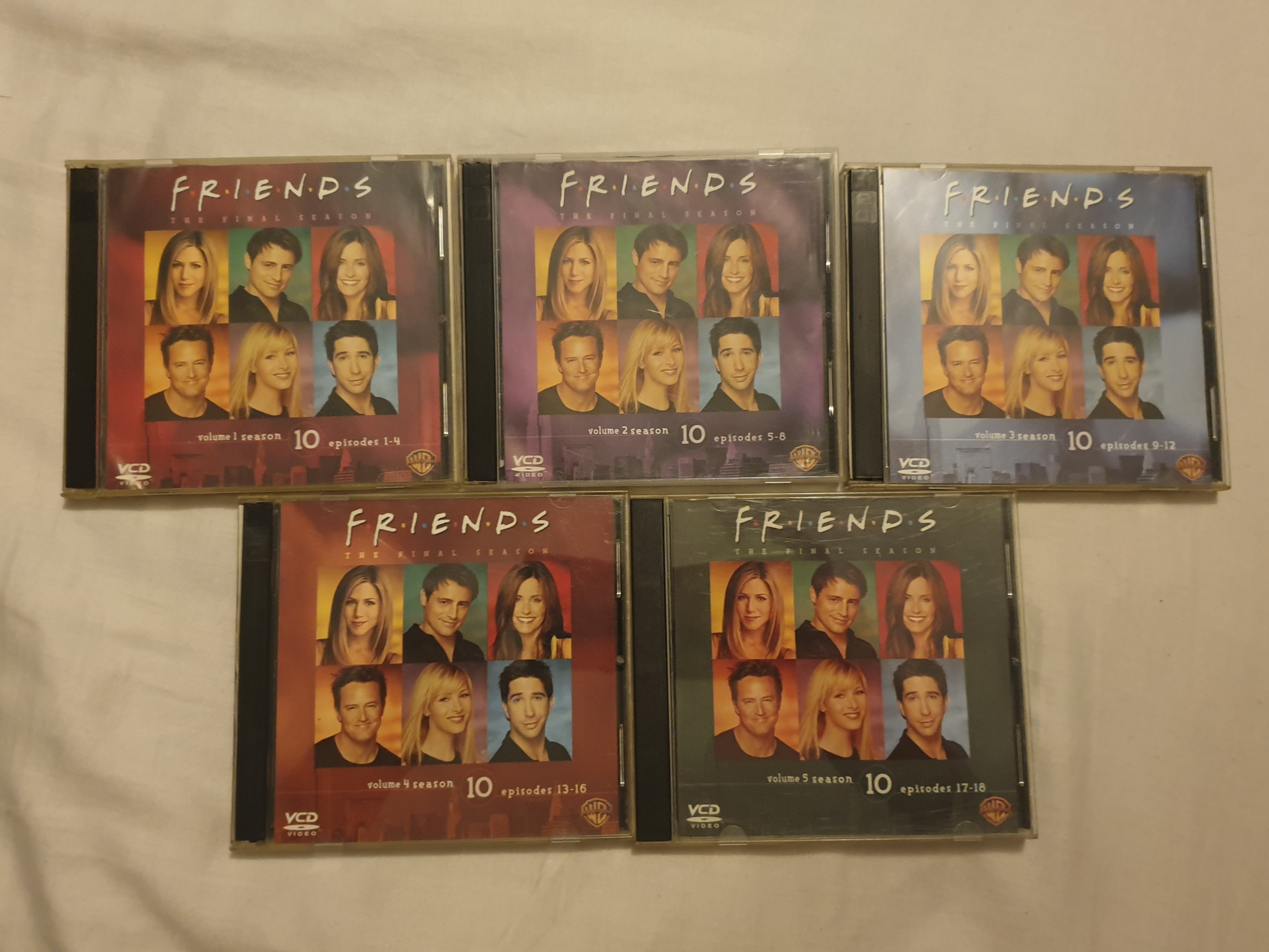 FRIENDS VCD Season 10 (Complete), Hobbies & Toys, Music & Media, Music ...